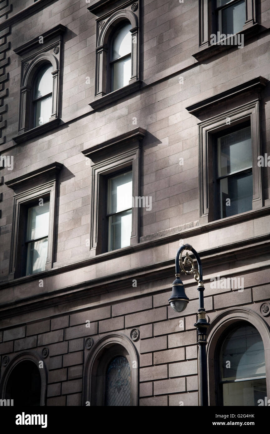 City Buildings Close Up