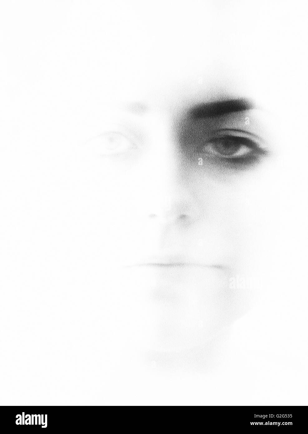 Whiteness person Black and White Stock Photos & Images - Alamy