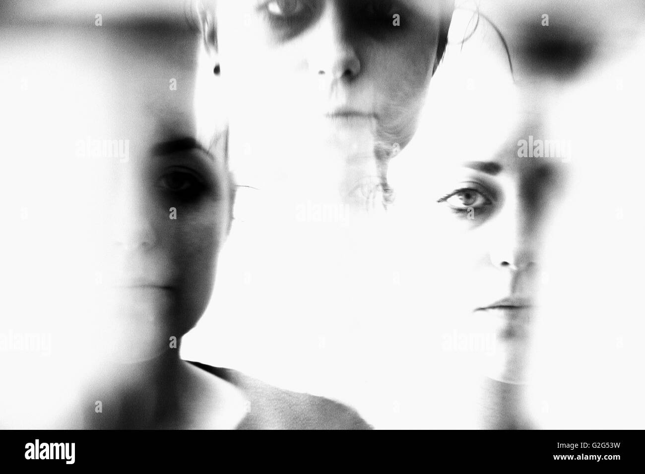 Triple portraits hi-res stock photography and images - Alamy