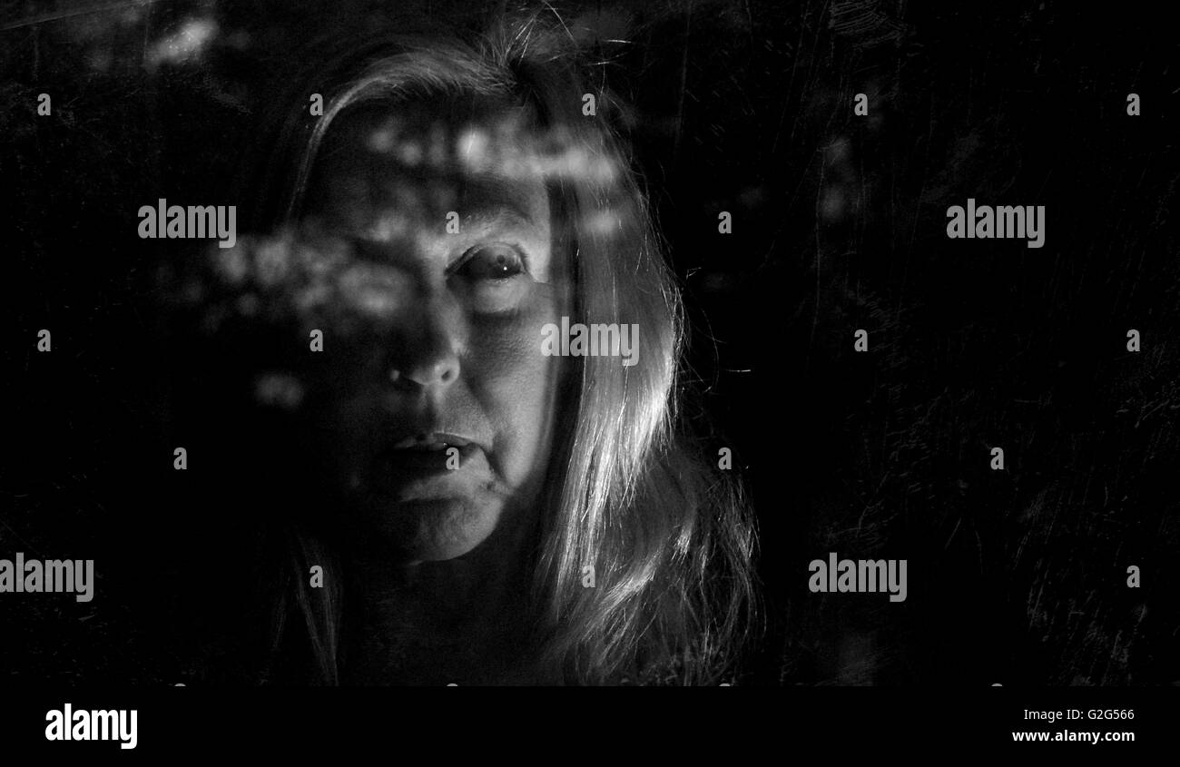 Watching behind glass windows hi-res stock photography and images - Alamy