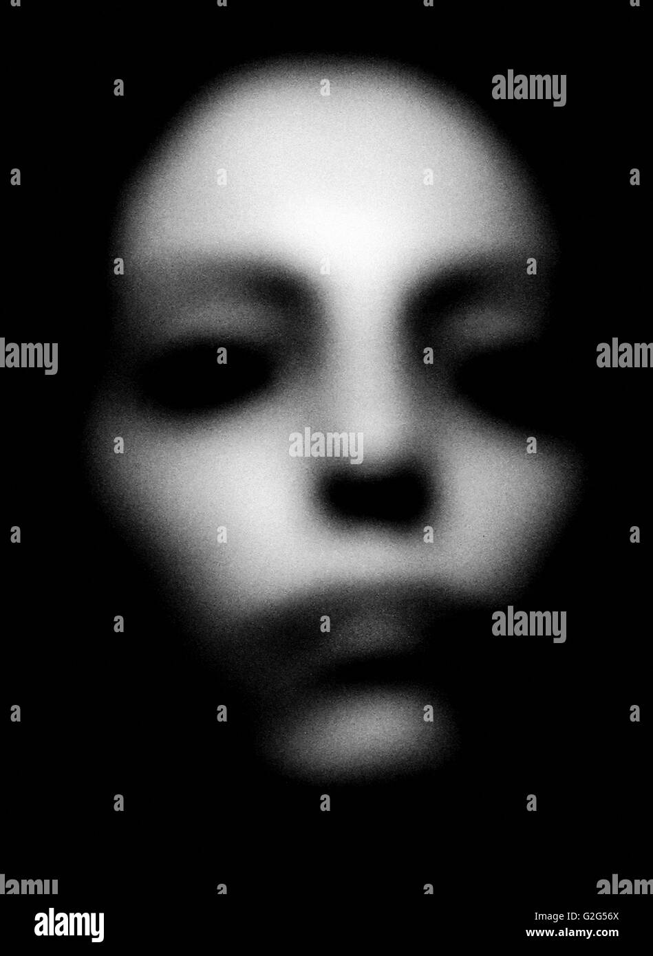 Female face with blurred features hi-res stock photography and images ...