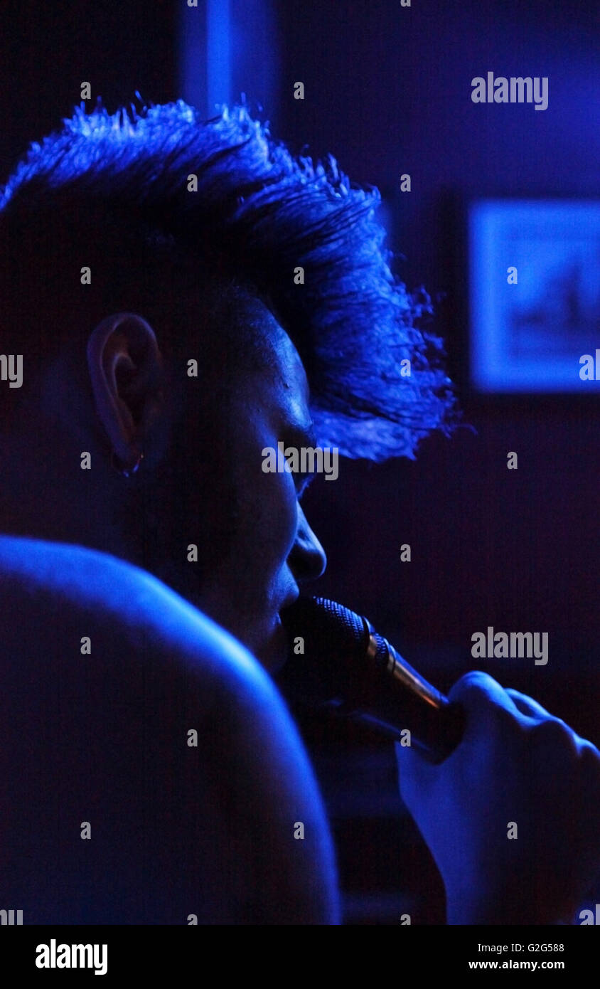 Male punk hi-res stock photography and images - Alamy