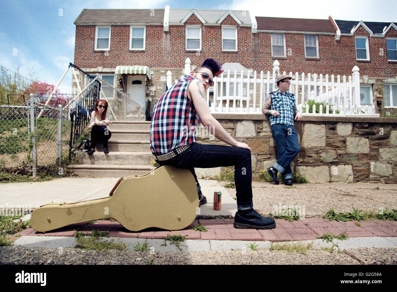 Male punk hi-res stock photography and images - Alamy