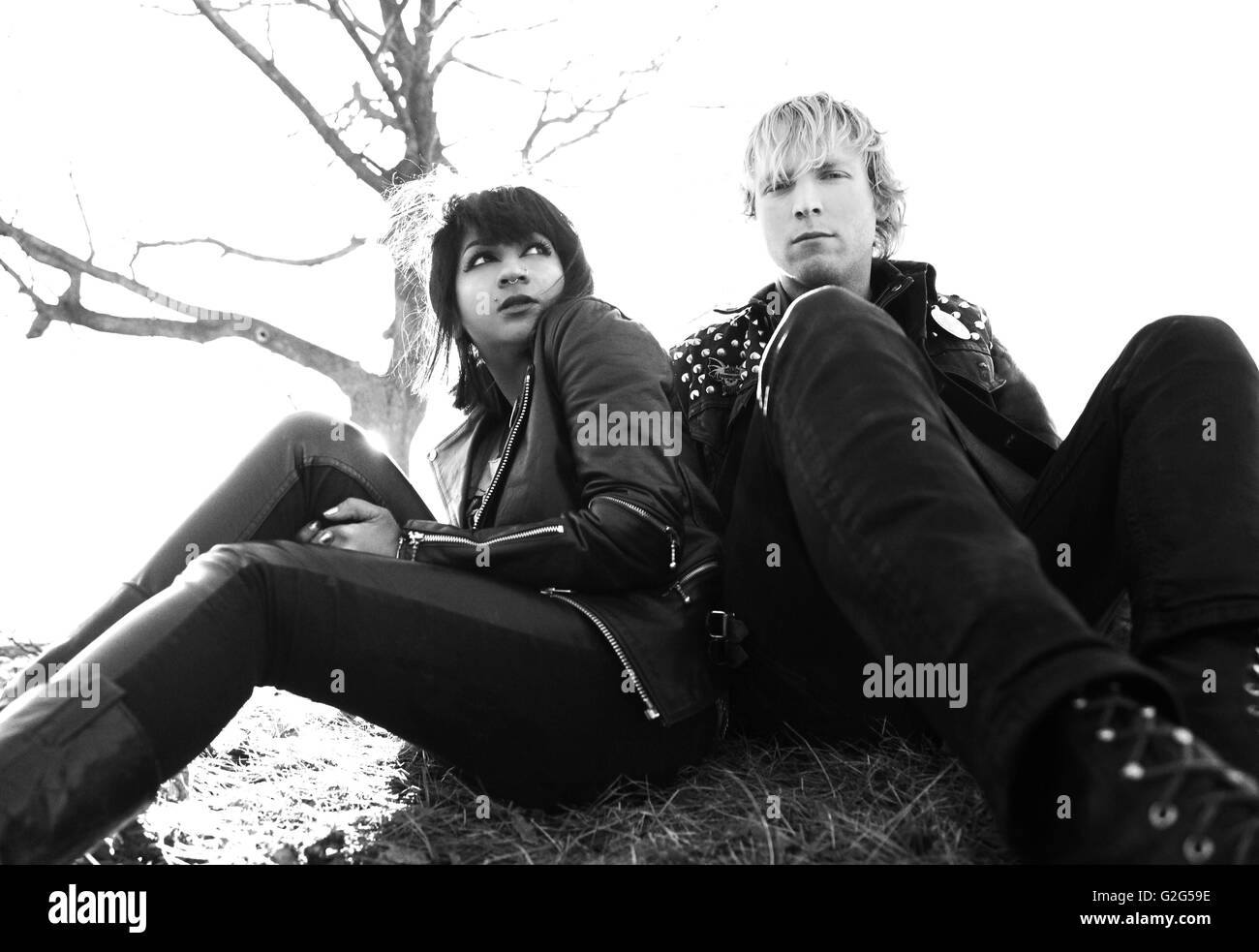 Punk rock female hi-res stock photography and images - Alamy