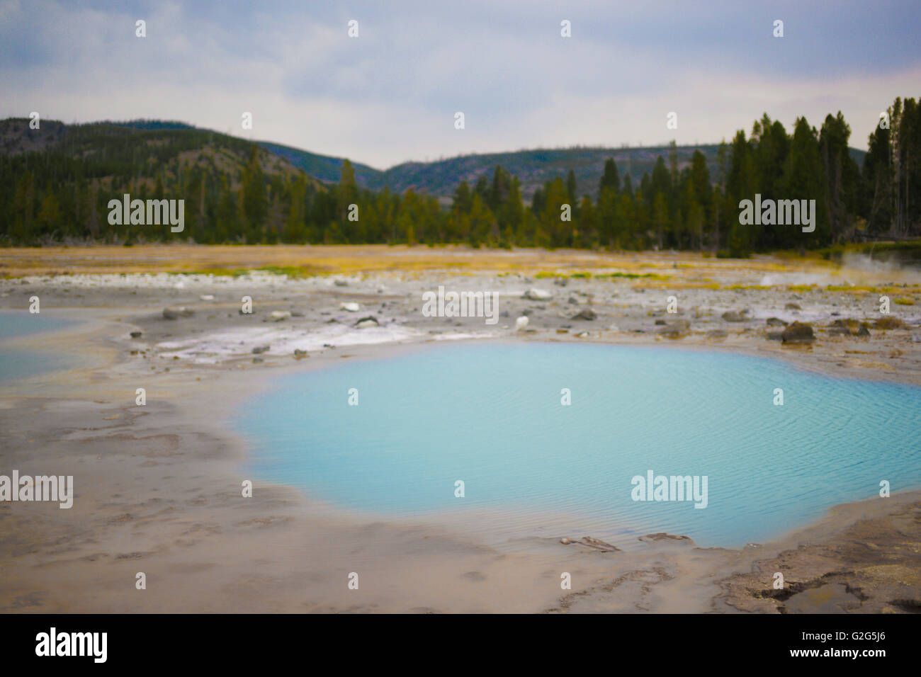 Geothermal yellowstone hi-res stock photography and images - Alamy