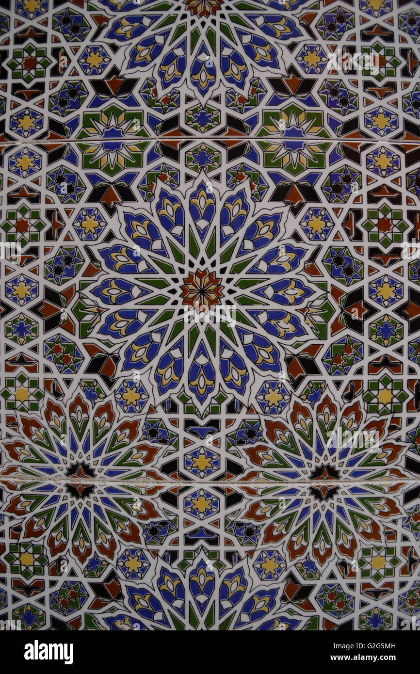 the pattern of a mosaic Stock Photo - Alamy