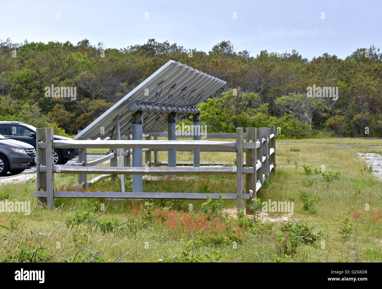 The back side of solar panels Stock Photo - Alamy