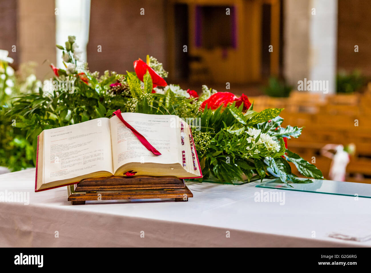 Holy gospel book hi-res stock photography and images - Alamy