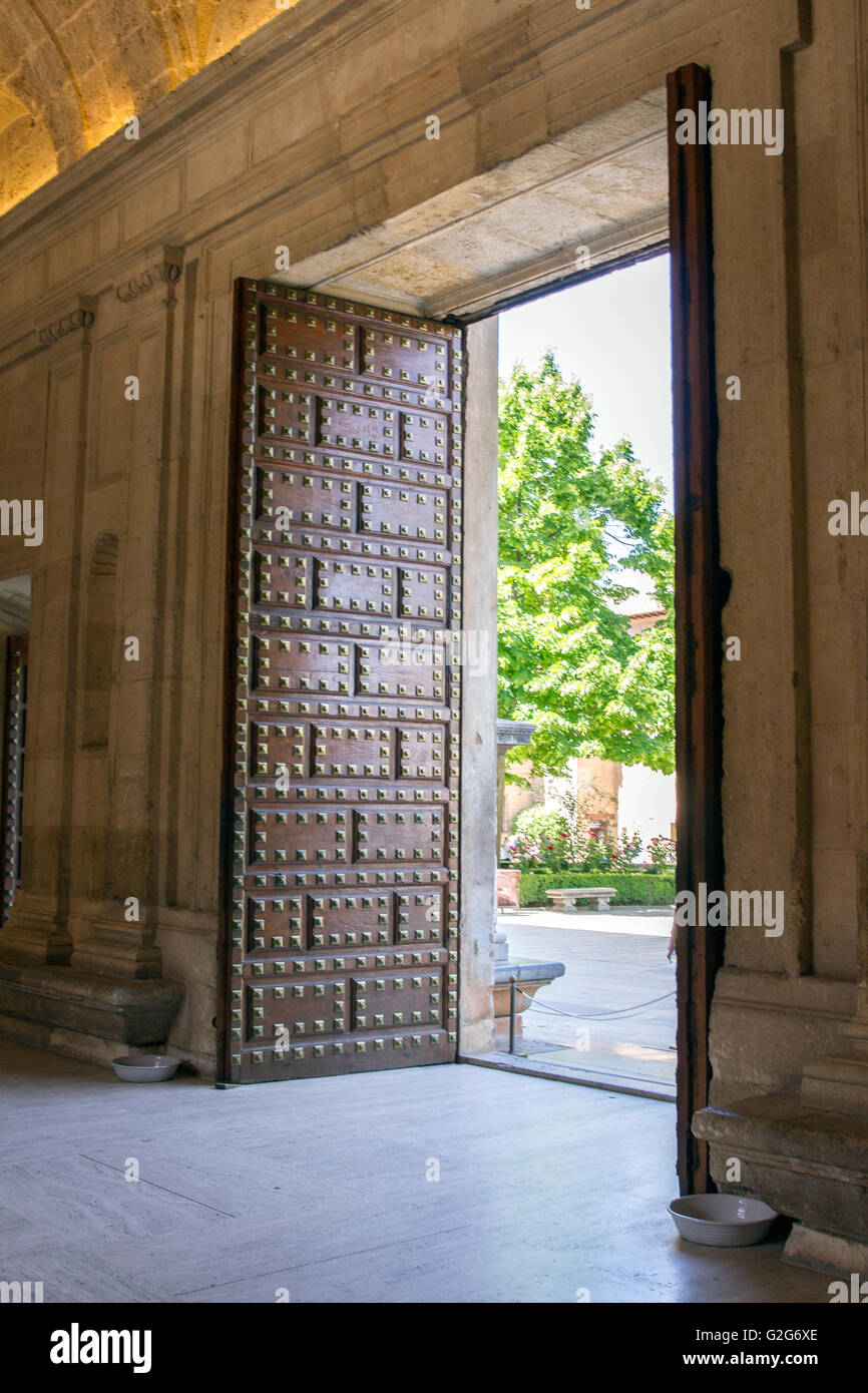 Door Detail of Alhambra in Granada Spain Stock Photo - Alamy