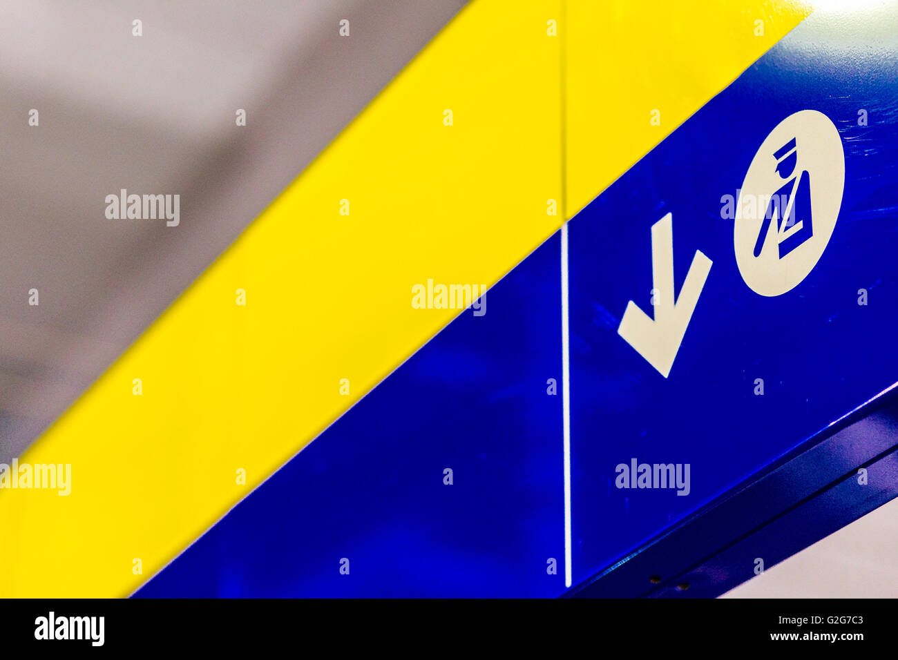 police station blue signal Stock Photo - Alamy