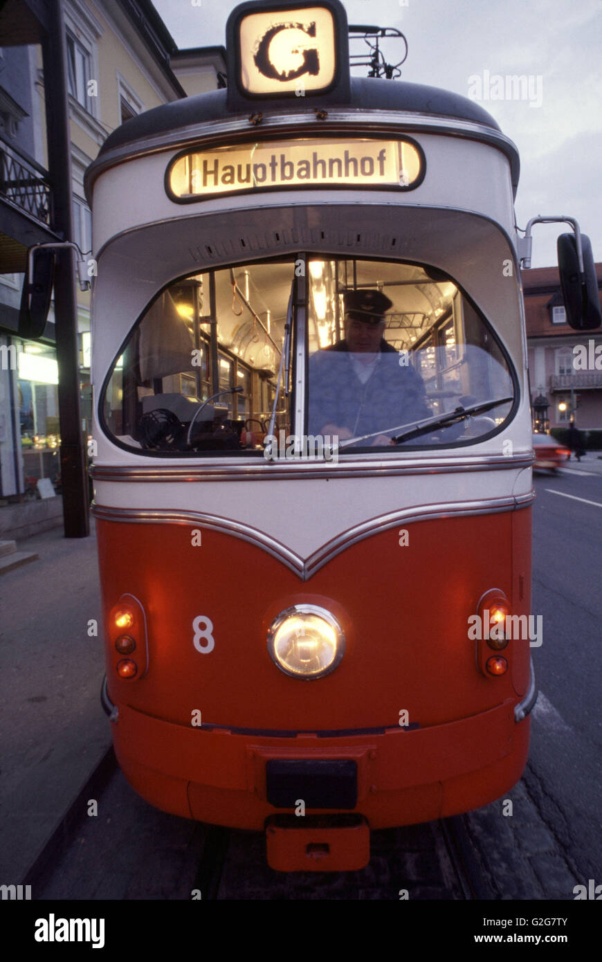 Streetcar conductor hi-res stock photography and images - Alamy