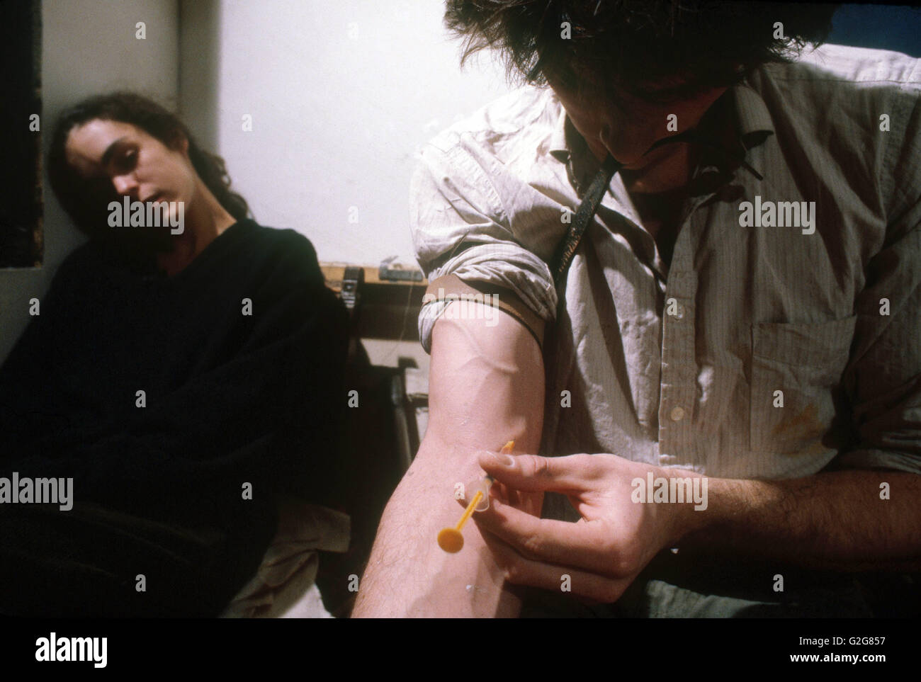 Shooting Up Heroin High Resolution Stock Photography and Images - Alamy