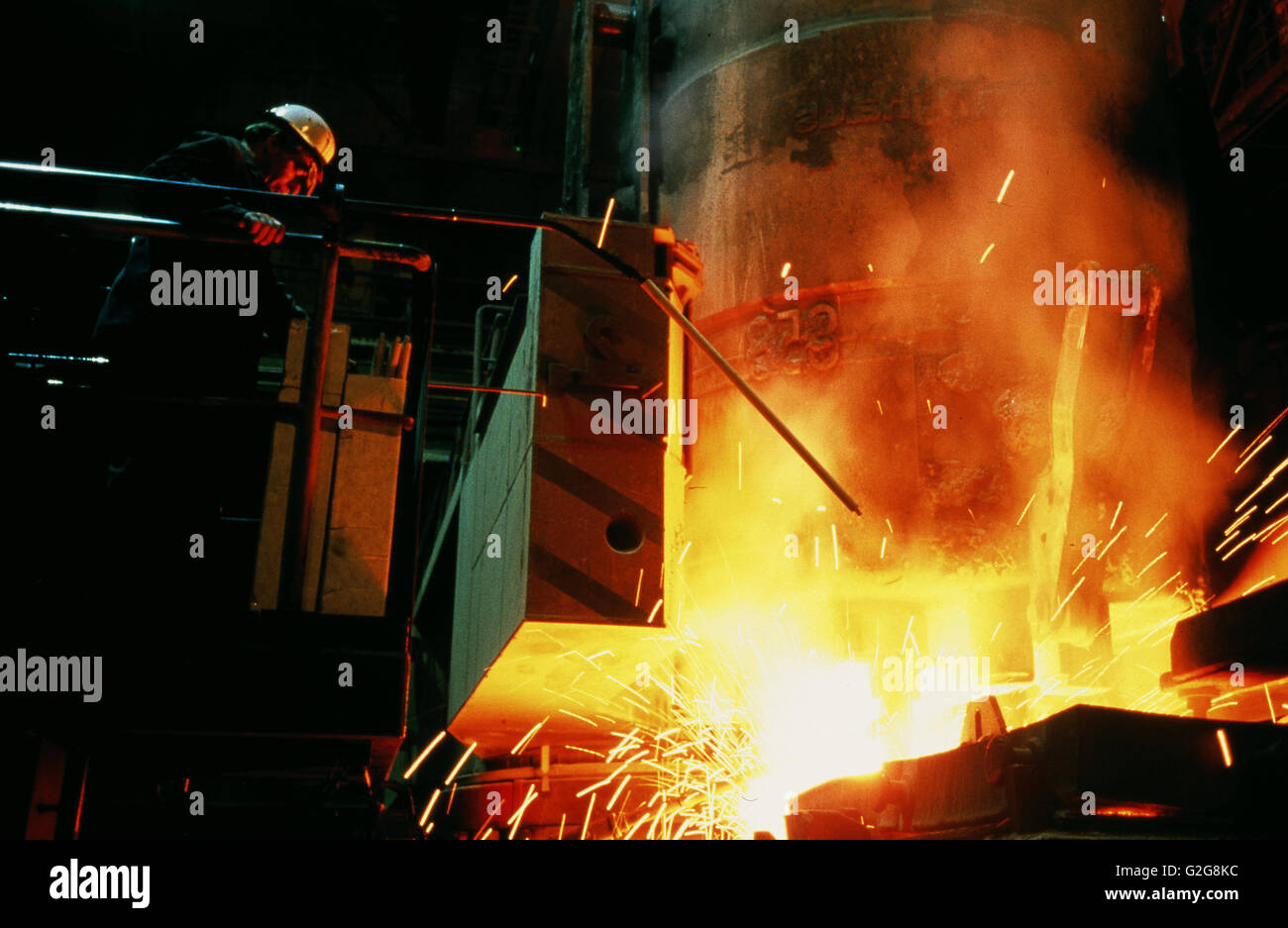 Steel production hi-res stock photography and images - Alamy