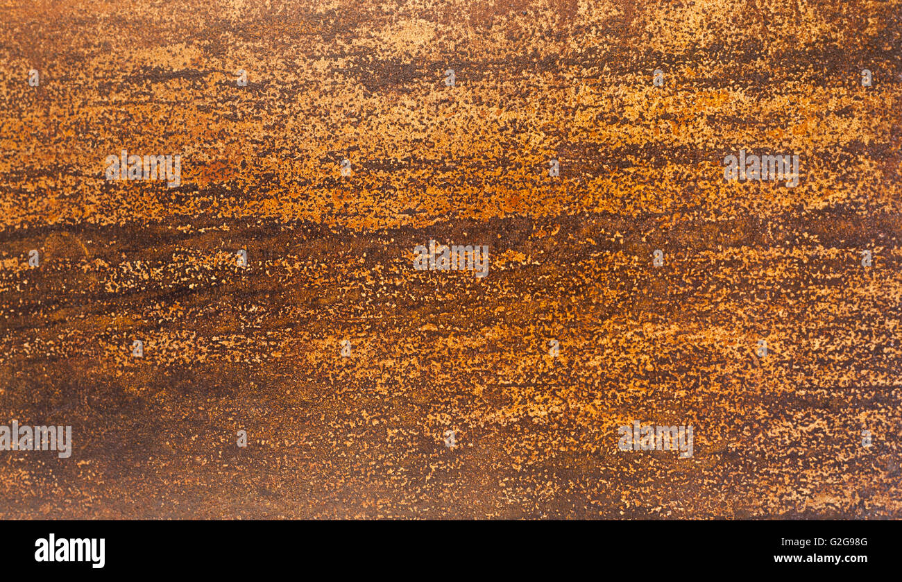 Old rusty texture on a metal plate abstract closeup Stock Photo - Alamy