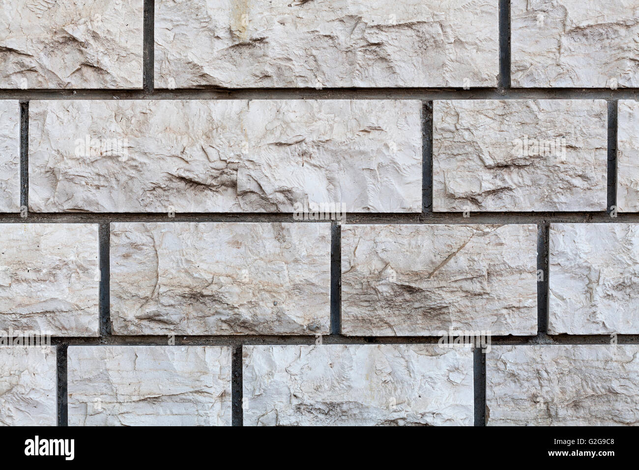 Aged Rectangular stone wall texture closeup Stock Photo - Alamy