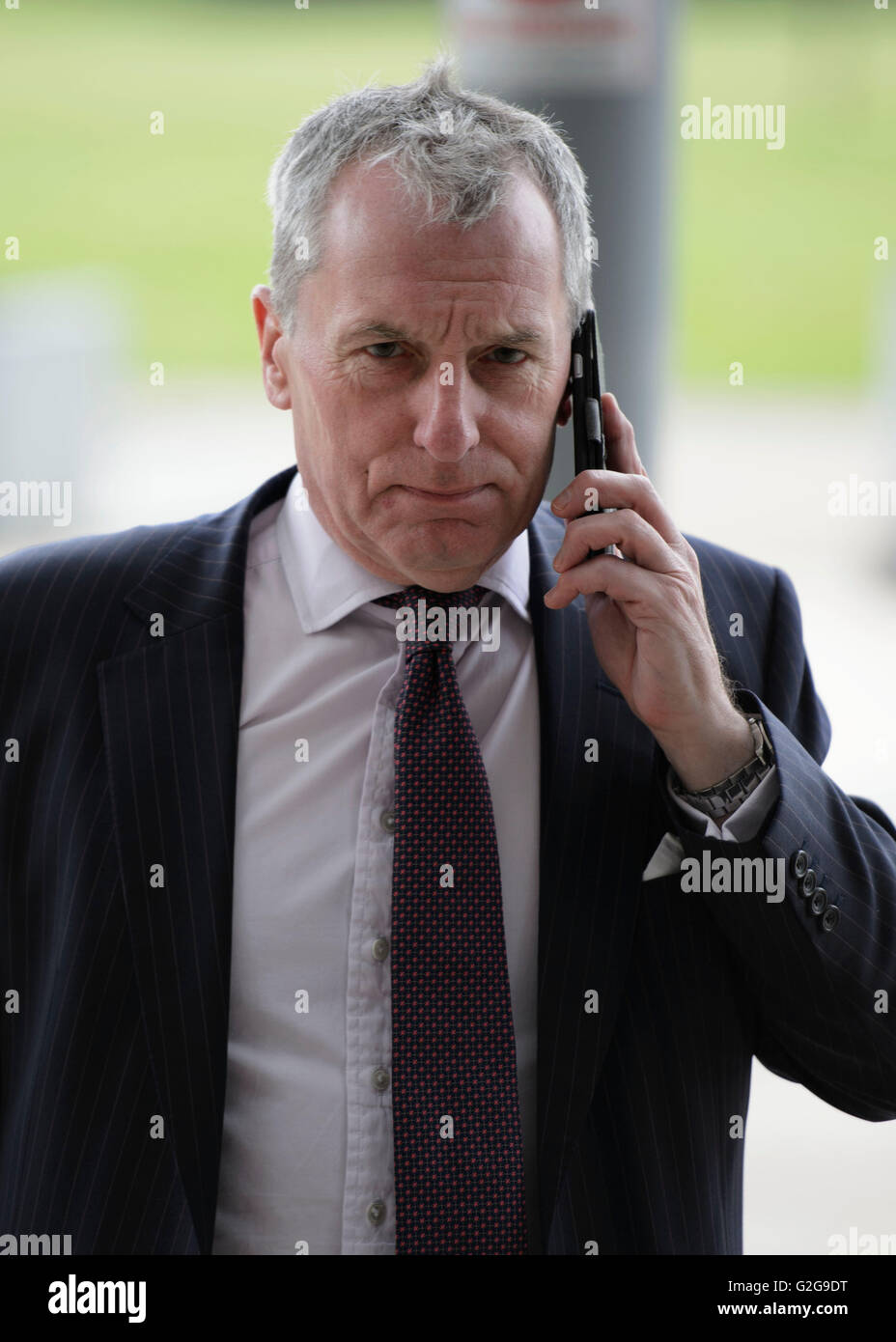 Mark Stewart QC, who is representing Nyomi Fee, arrives at the High ...