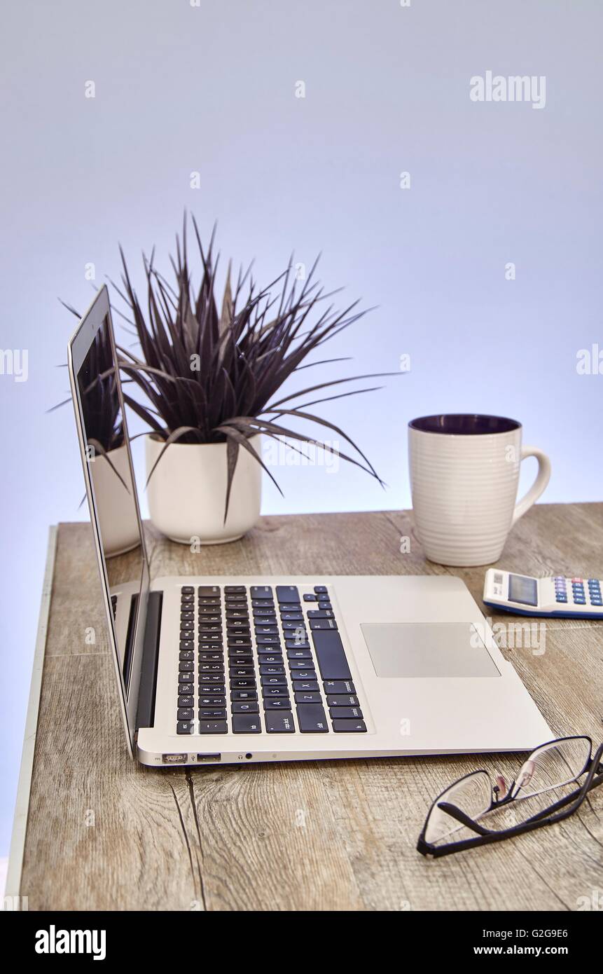 A studio photo of a workplace office desk Stock Photo - Alamy