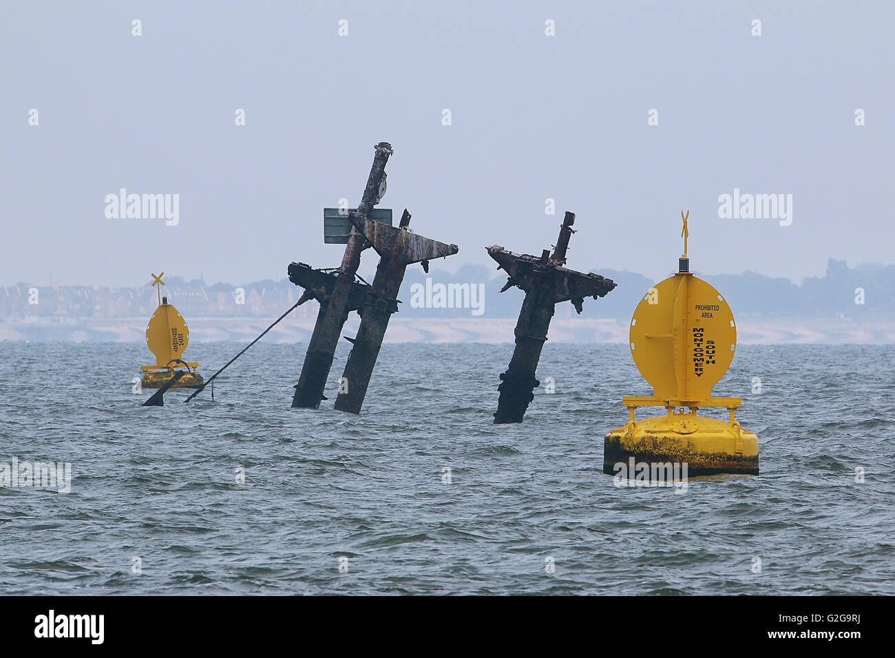 SS Richard Montgomery wreck in the Thames estuary with 1400 tonnes of ...