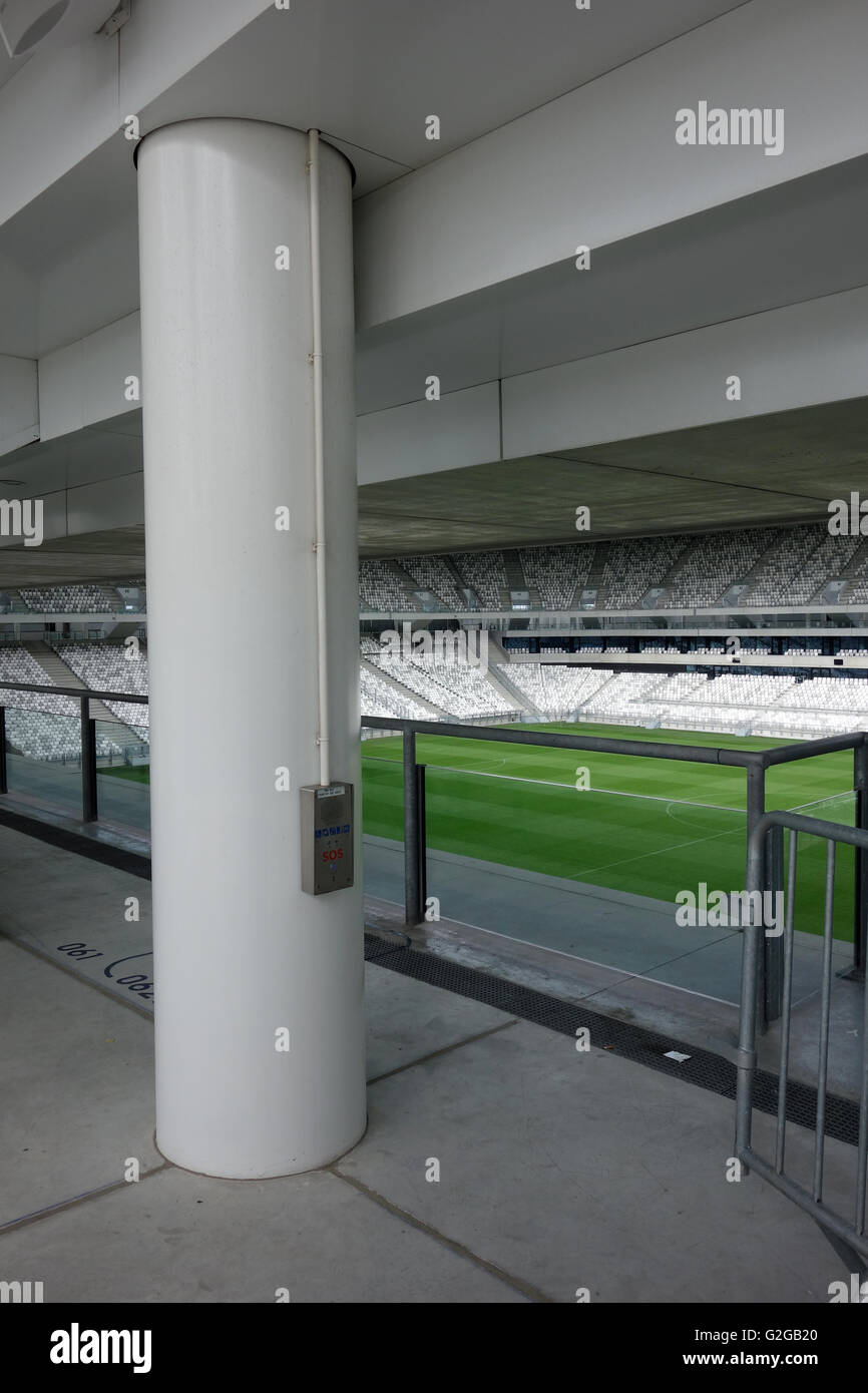 Matmut new football stadium Bordeaux France column underside of ...