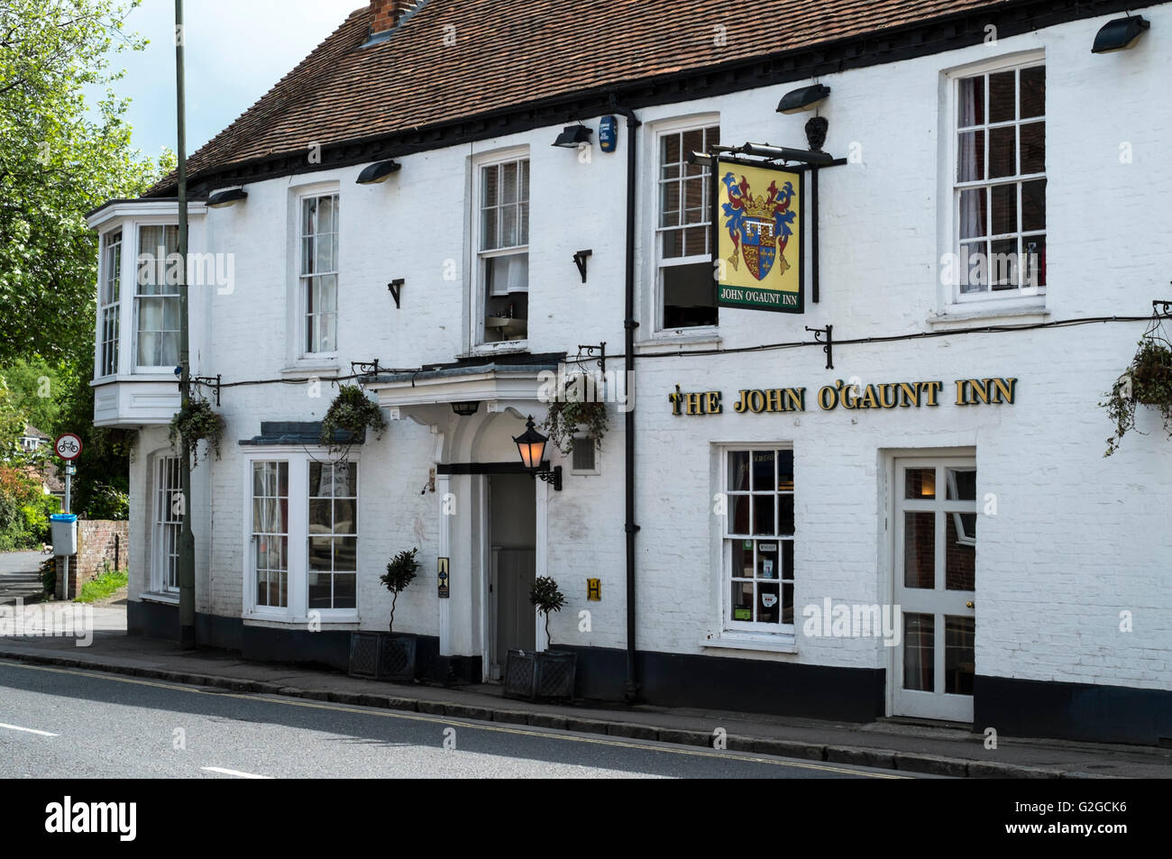 Hungerford, a small town in Berkshire, England UK; on the A4 and south ...