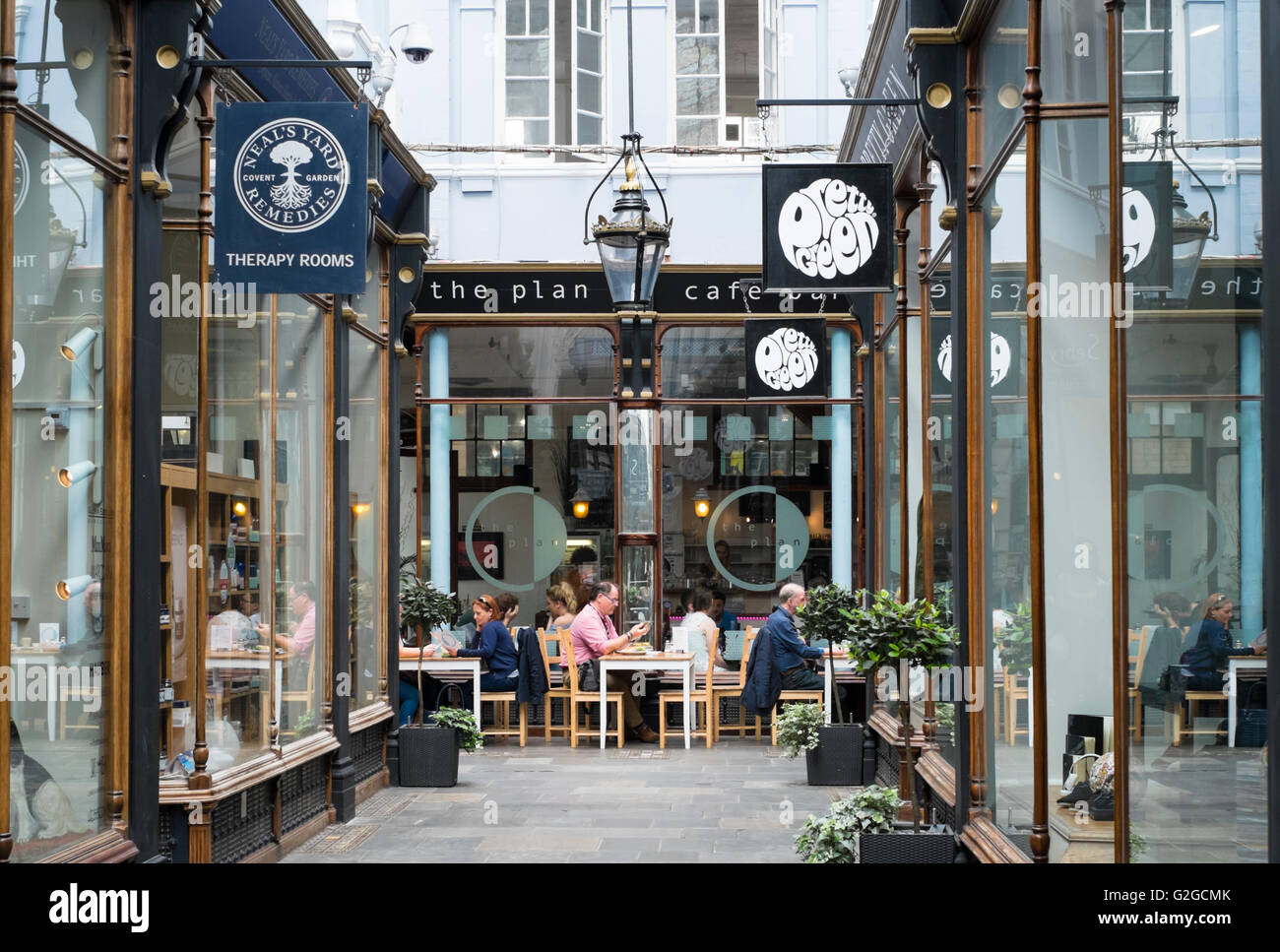 Cardiff the capital city of Wales Great Britain UK The Plan cafe Morgan ...