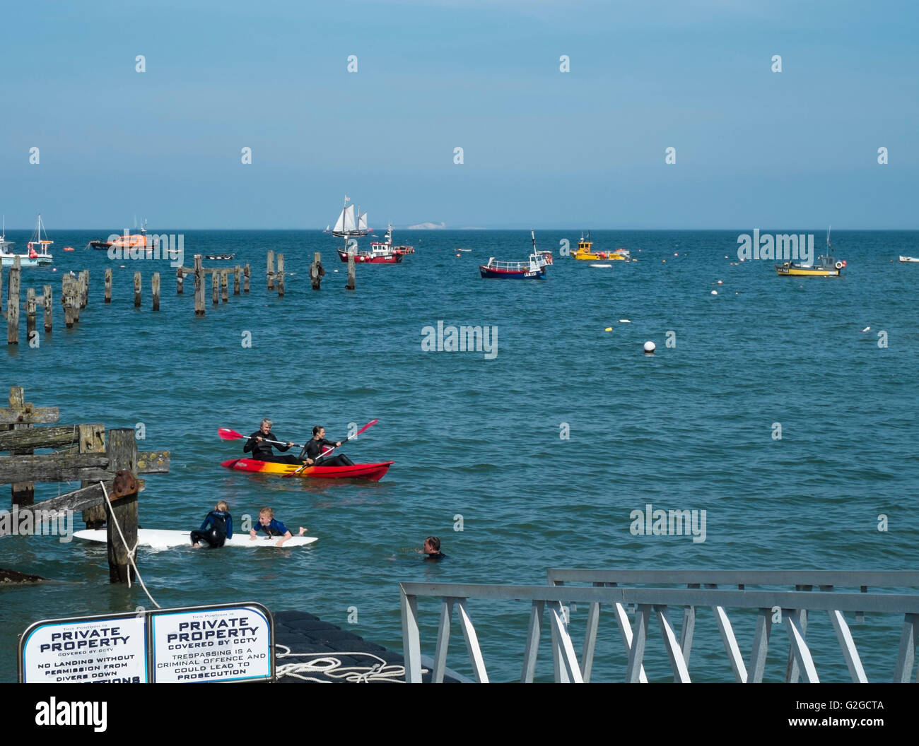 Small seaside town hi-res stock photography and images - Alamy