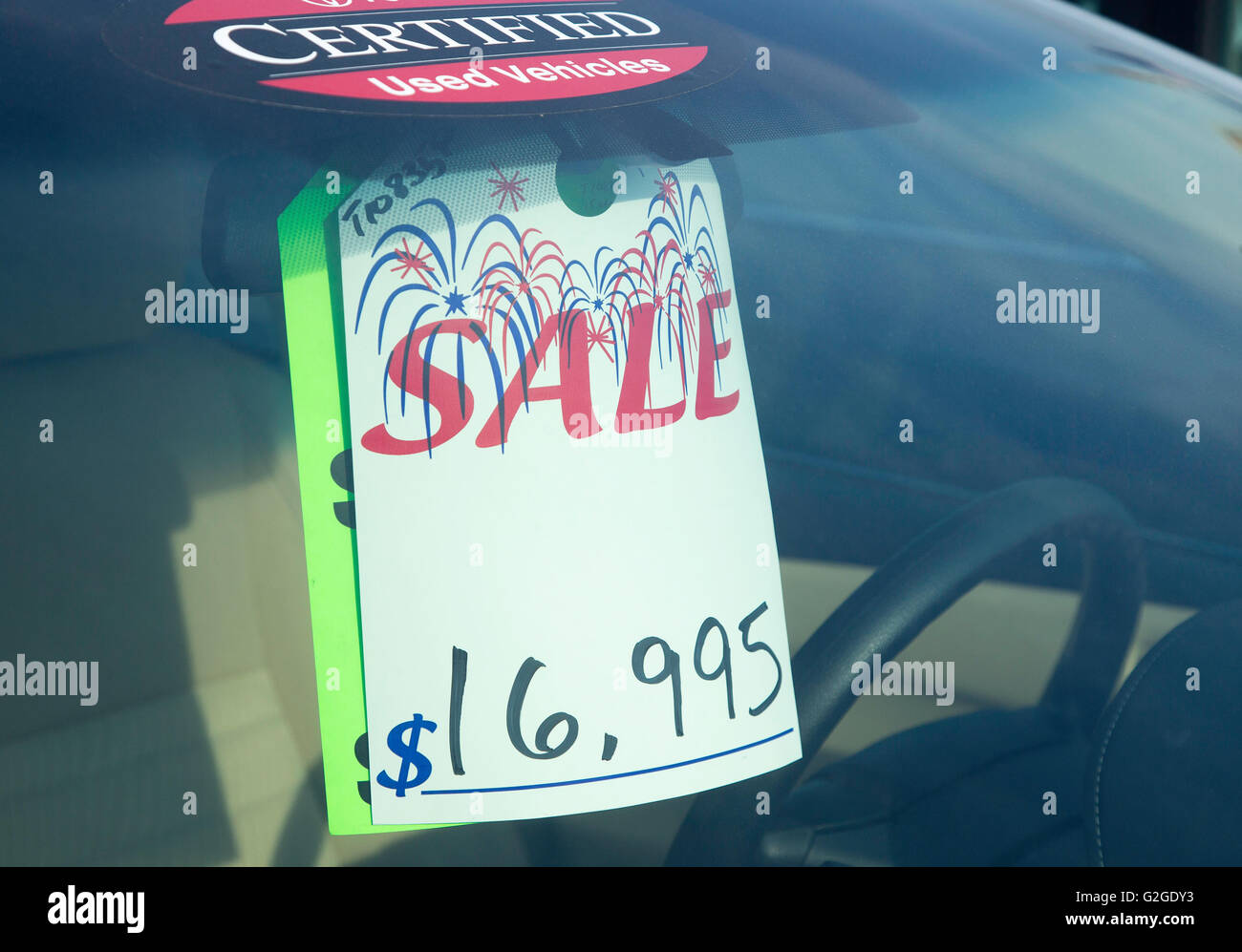 Used car for sale sign hi-res stock photography and images - Alamy