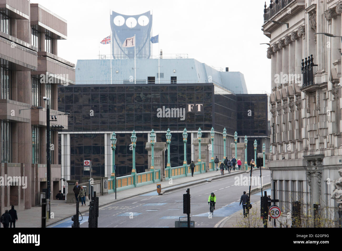 Financial Times headquarters, Nikkei owned newspaper Stock Photo - Alamy