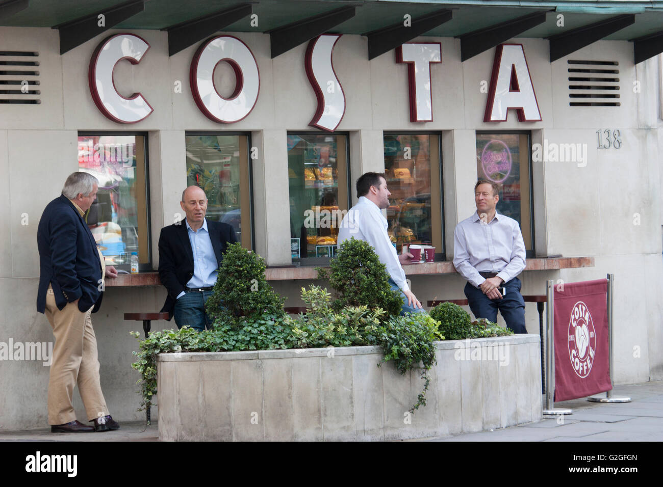 Costa coffee branch, City of London Stock Photo - Alamy