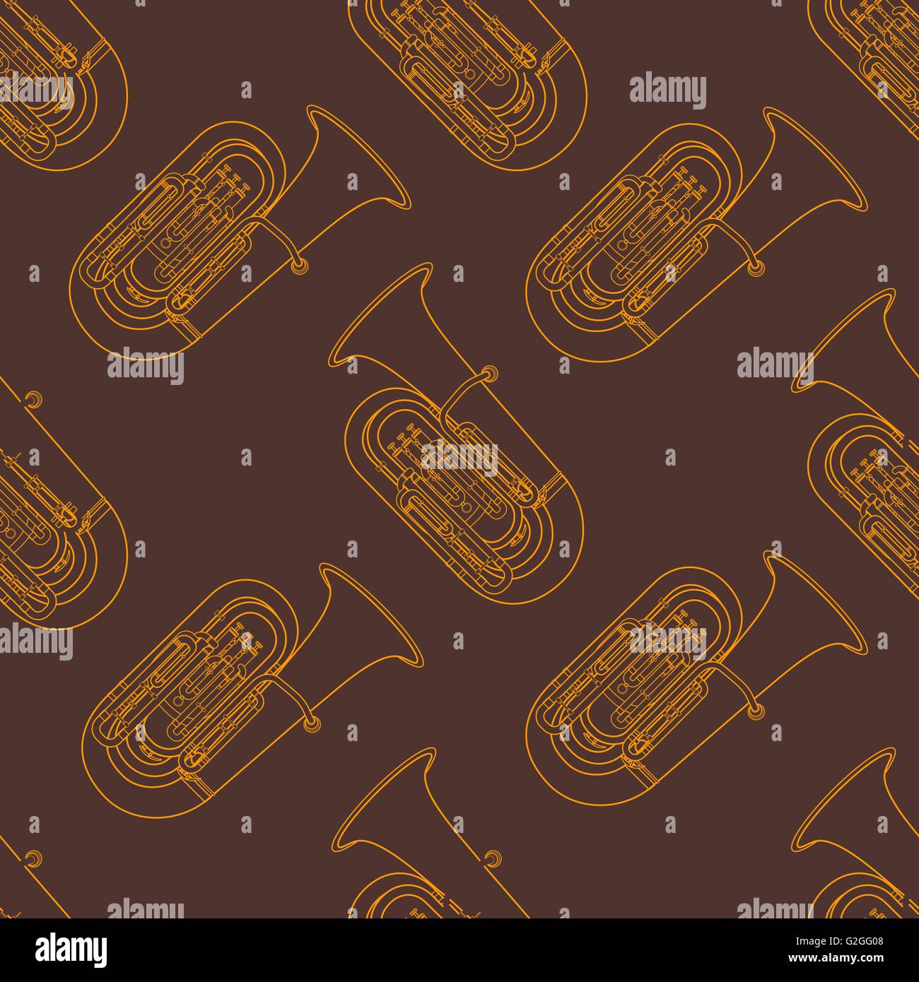 Tuba silhouette hi-res stock photography and images - Alamy