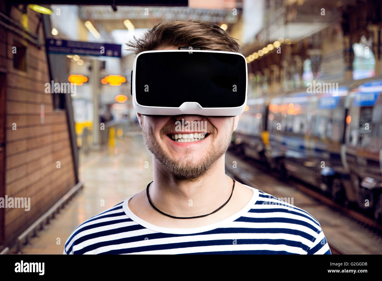 360 vr train hi-res stock photography and images - Alamy