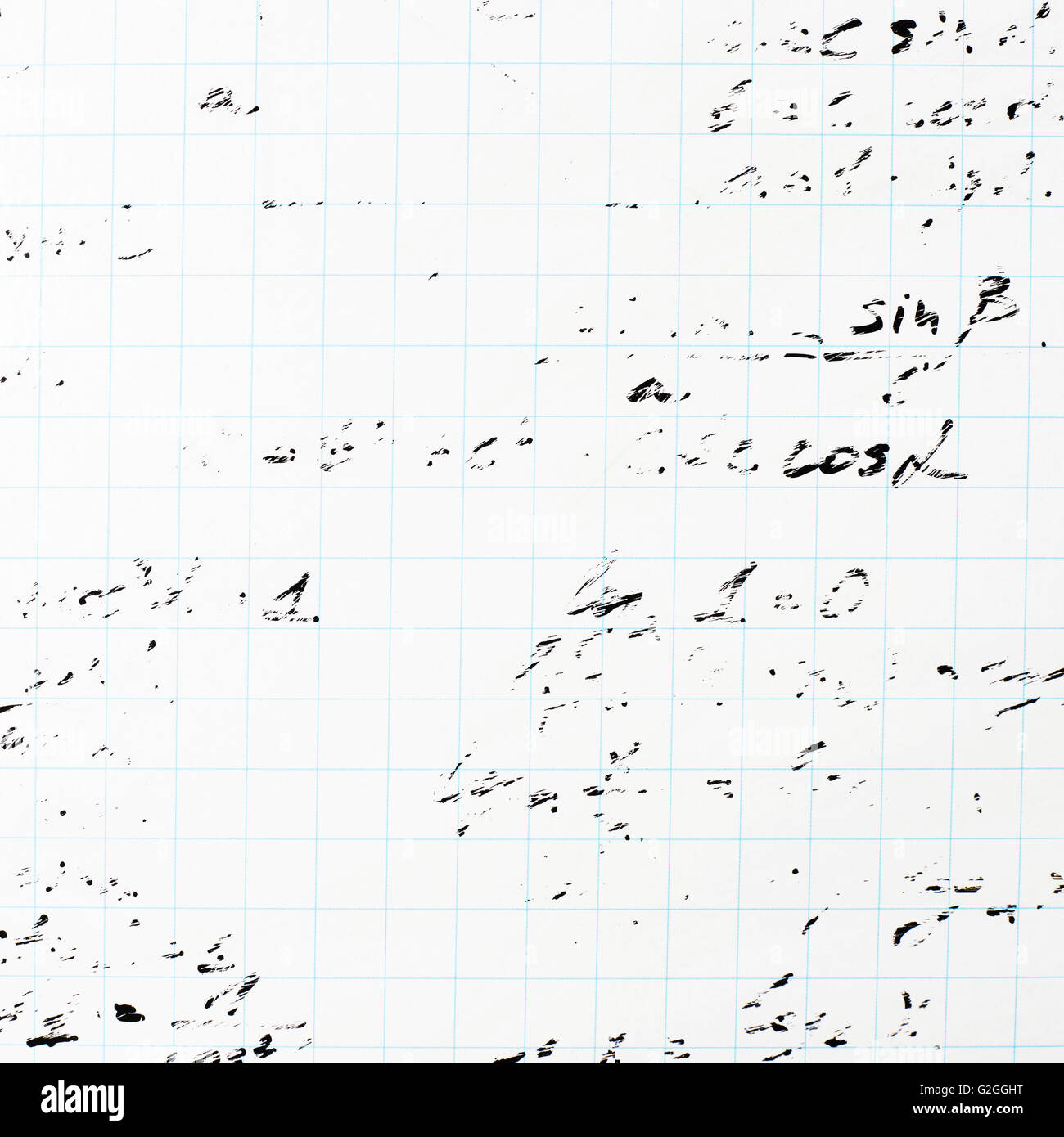 Trigonometry math equations and formulas Stock Photo - Alamy