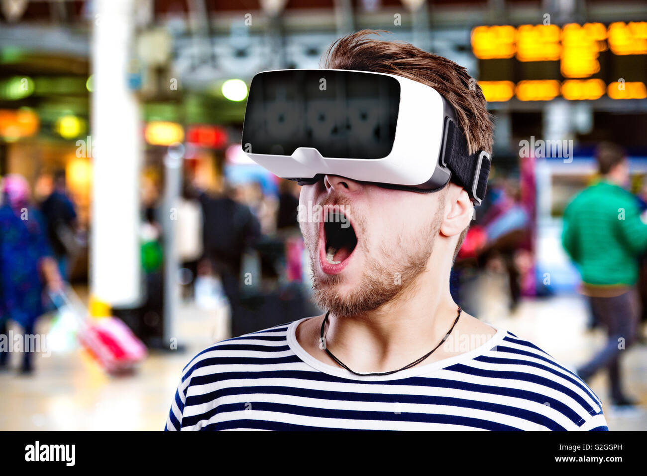 360 vr train hi-res stock photography and images - Alamy