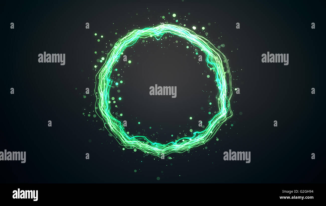 Abstract particle sphere animation loop hi-res stock photography and ...