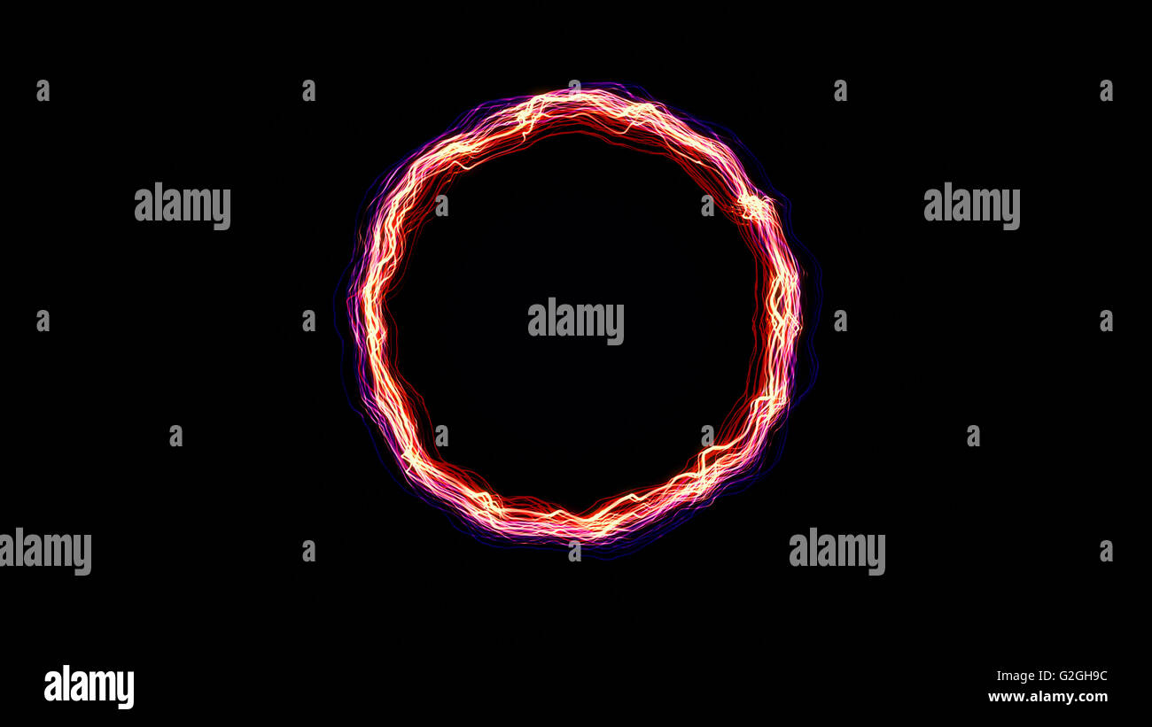Abstract particle sphere animation loop hi-res stock photography and ...