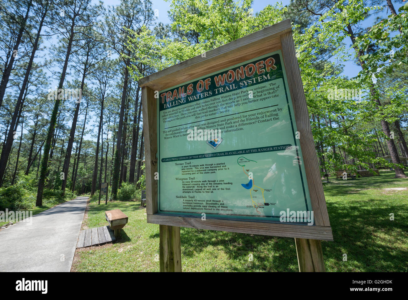 Falling Waters State Park is located in Chipley, Florida, and features ...