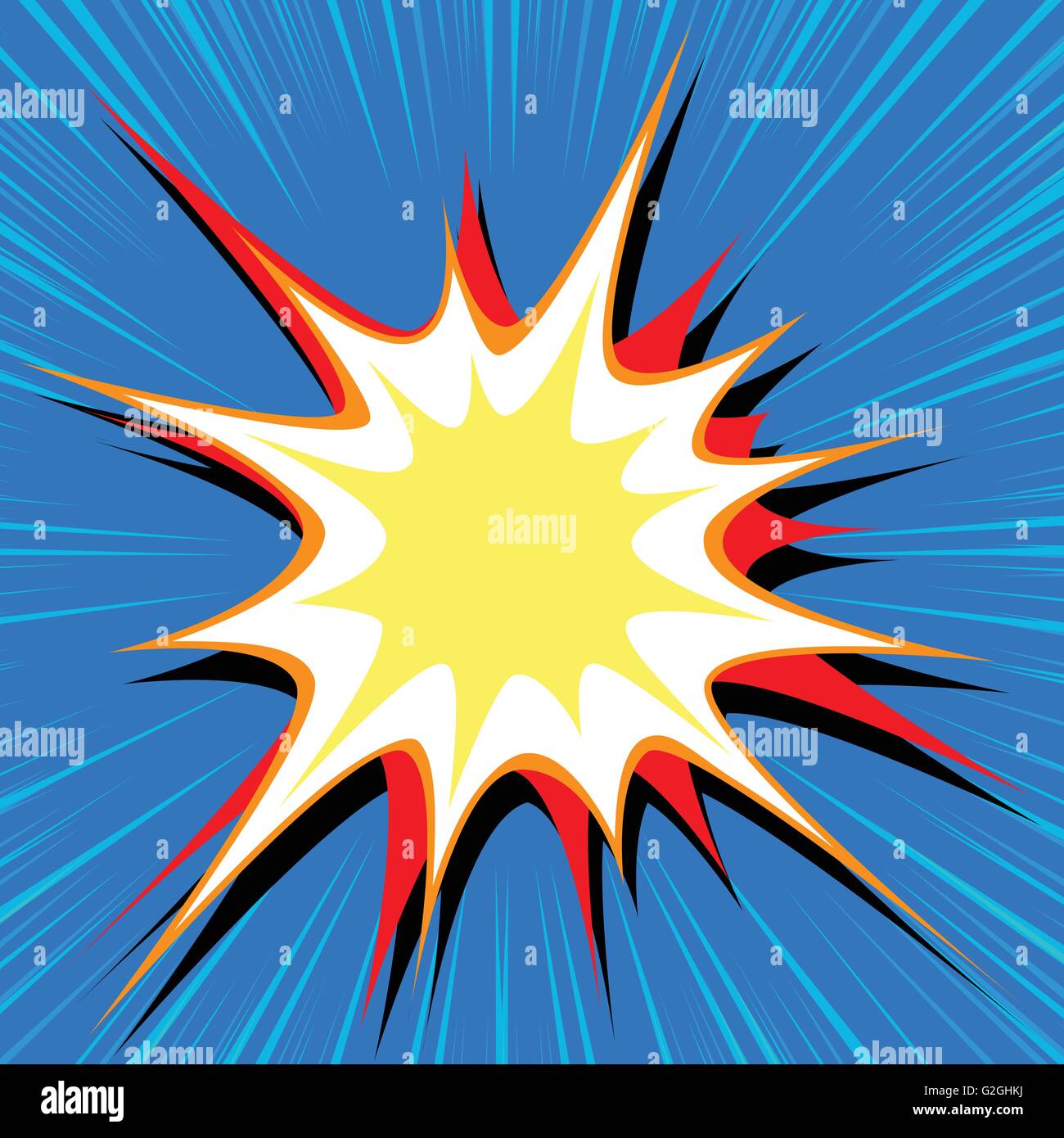 Comic book explosion bubble dynamic Stock Vector Image & Art - Alamy