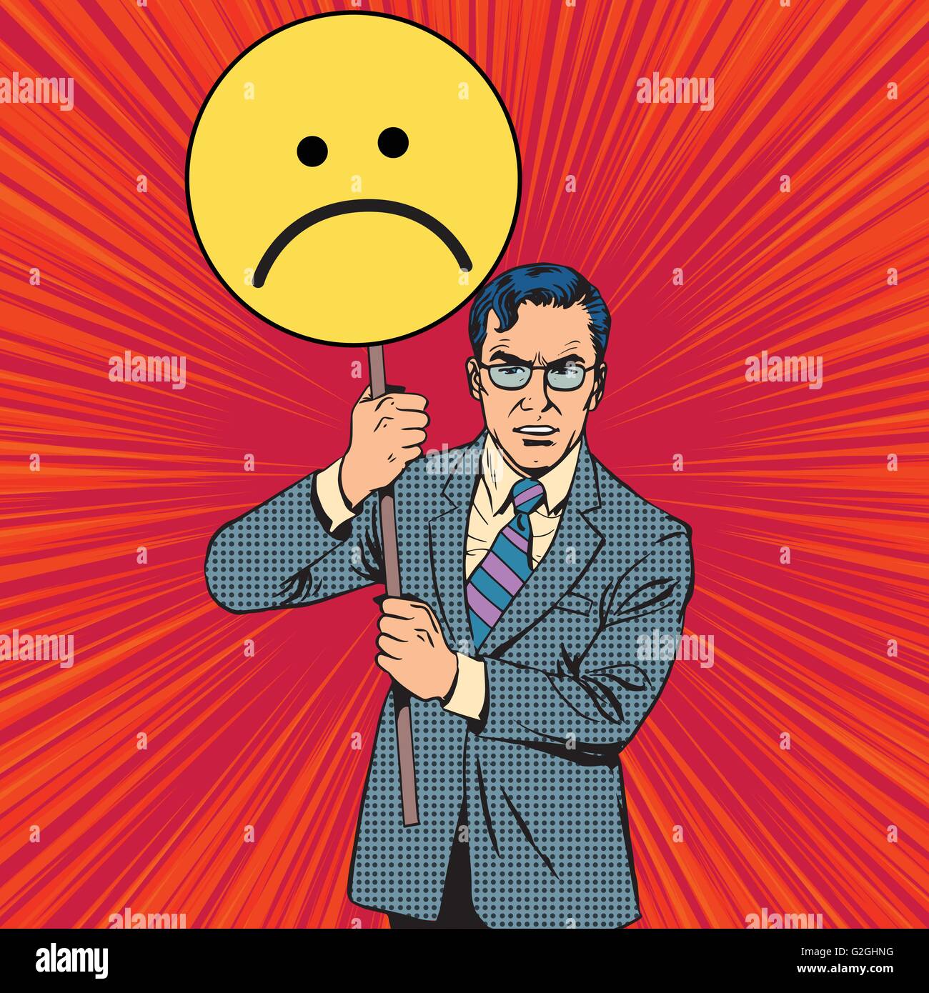 Face supporter vintage Stock Vector Images - Alamy