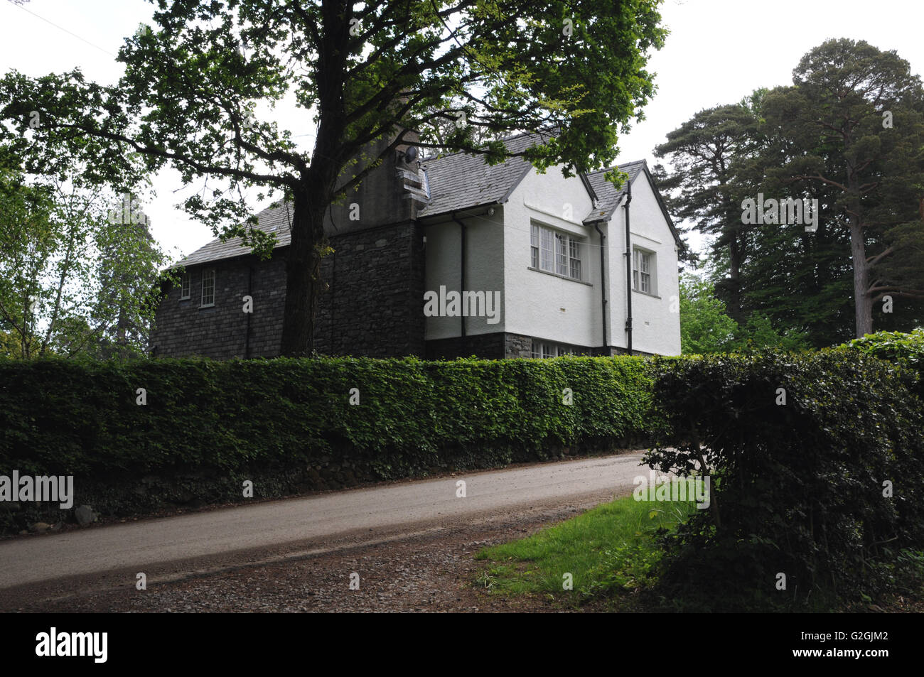 The Lodge at the Lingholm Estate near Keswick where Beatrix Potter ...