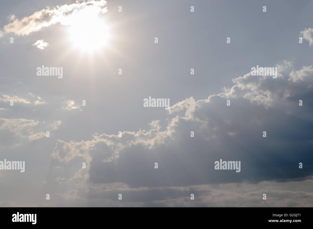 On blue cloudy hi-res stock photography and images - Alamy