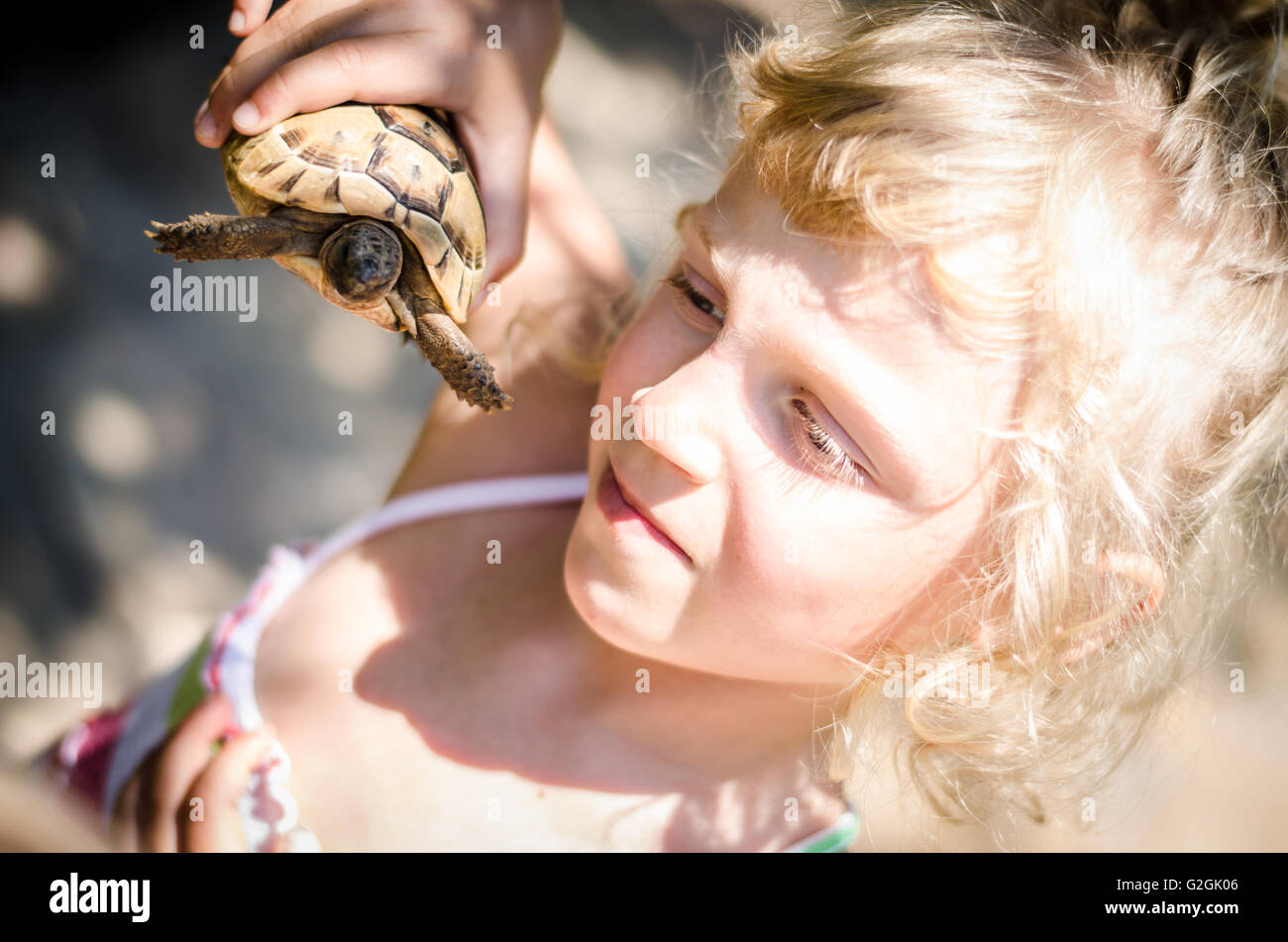 The turtle girl hi-res stock photography and images - Alamy