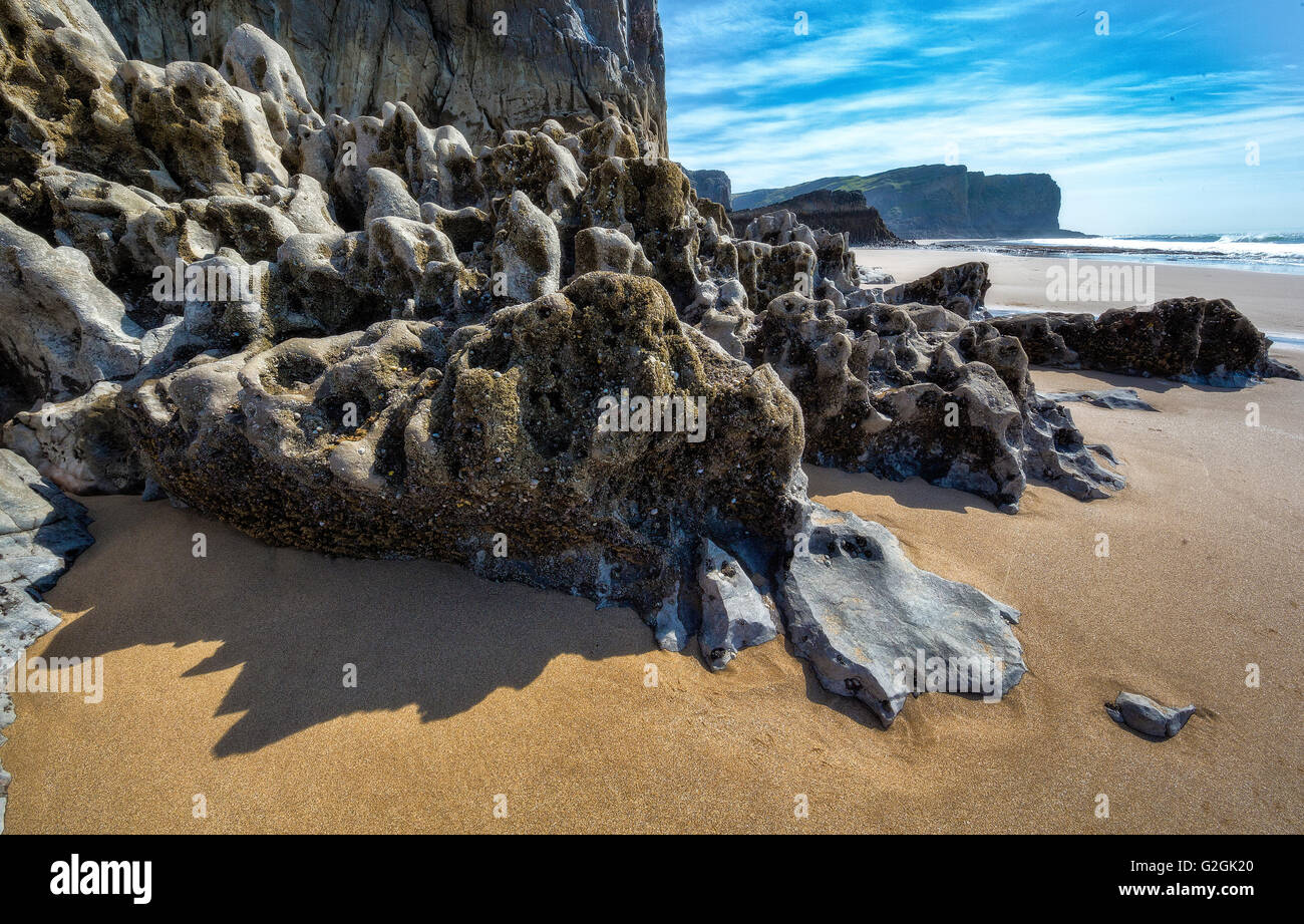 Mewslade bay wales hi-res stock photography and images - Alamy