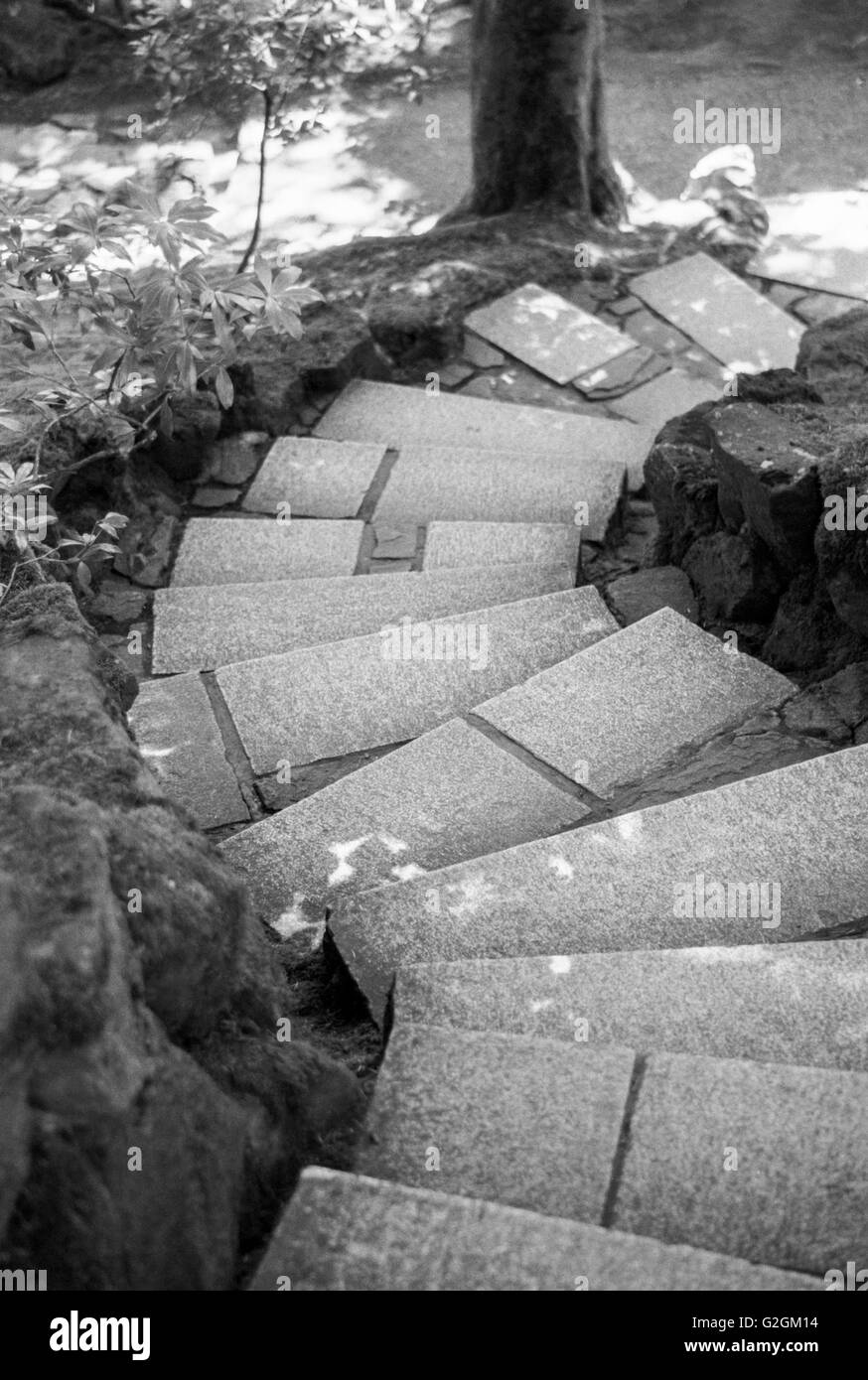 Japanese steps hi-res stock photography and images - Alamy