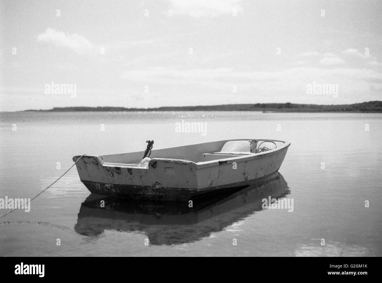 Moored for the day Black and White Stock Photos & Images - Alamy