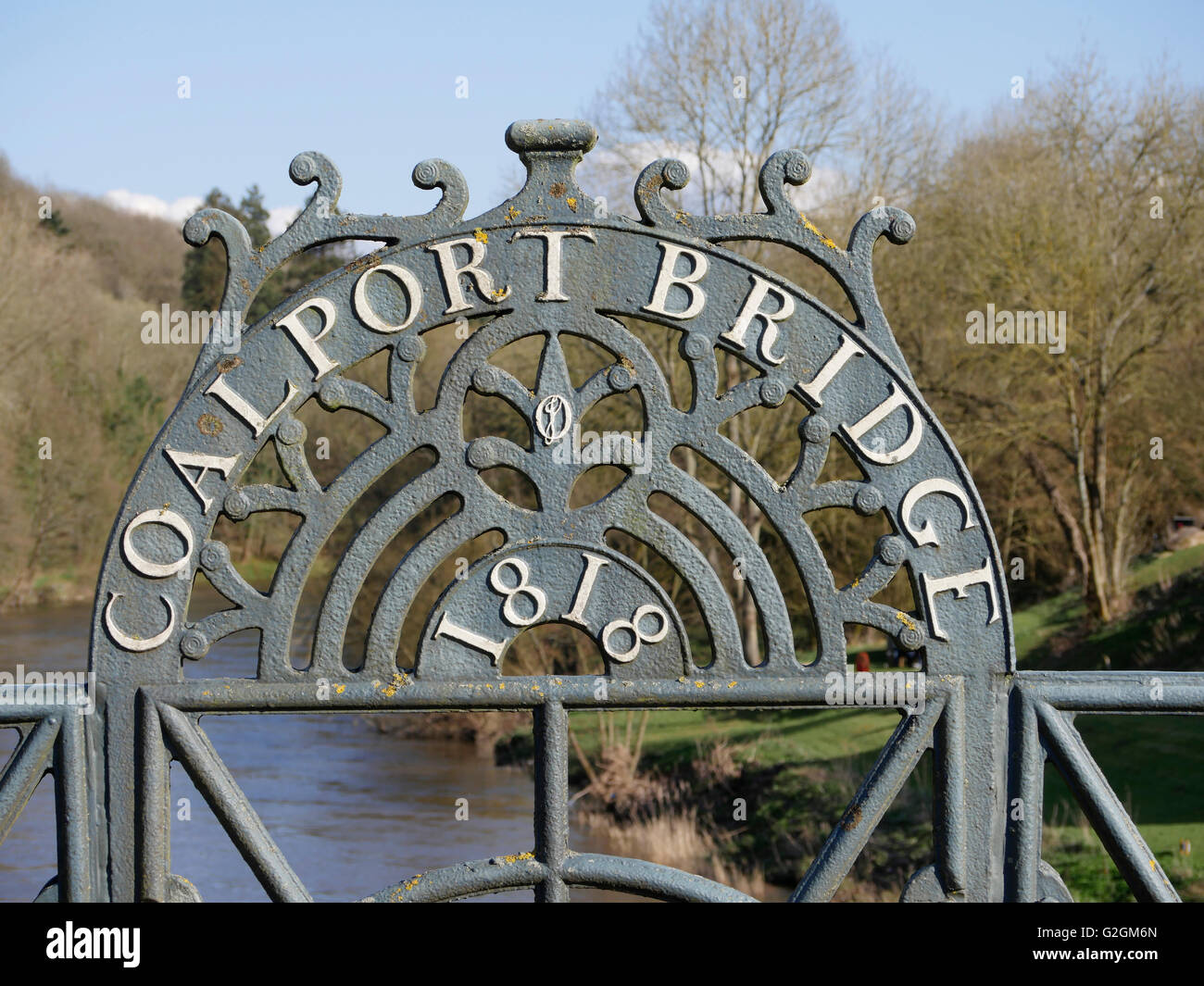 Coalport Bridge, River Seven, Shropshire, England, UK Stock Photo - Alamy