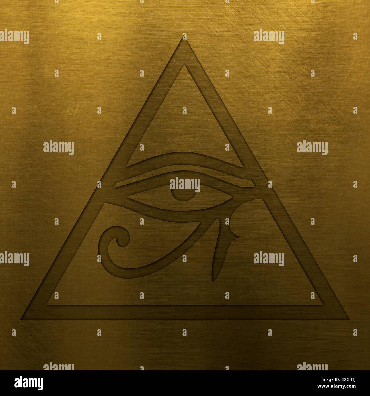 Egyptian Eye Gold High Resolution Stock Photography and Images - Alamy