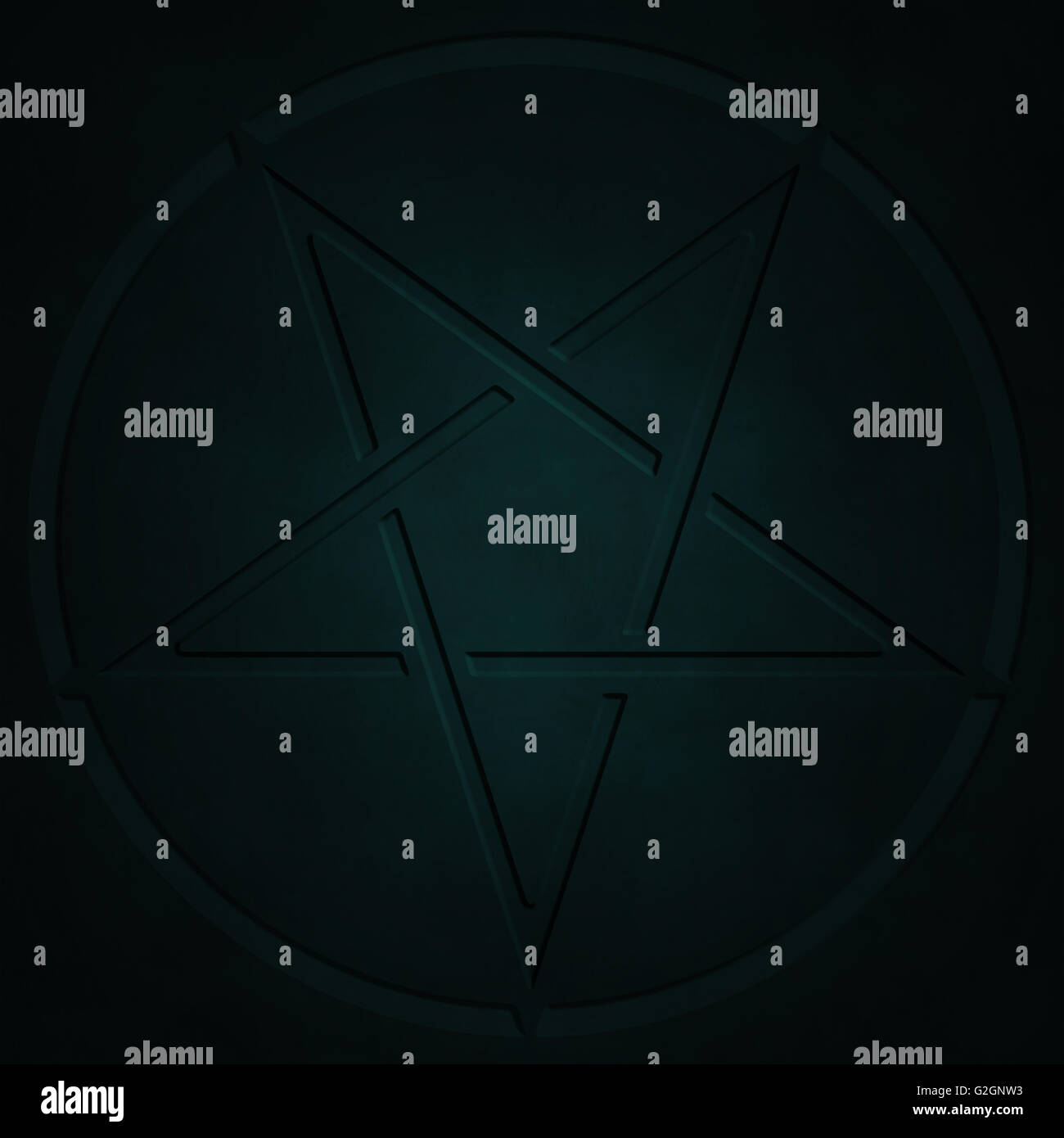 Pentagram symbol hi-res stock photography and images - Alamy