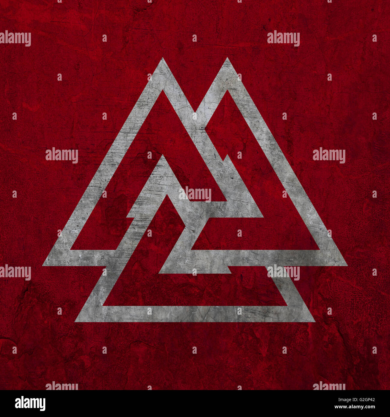 Valknut symbol hi-res stock photography and images - Alamy