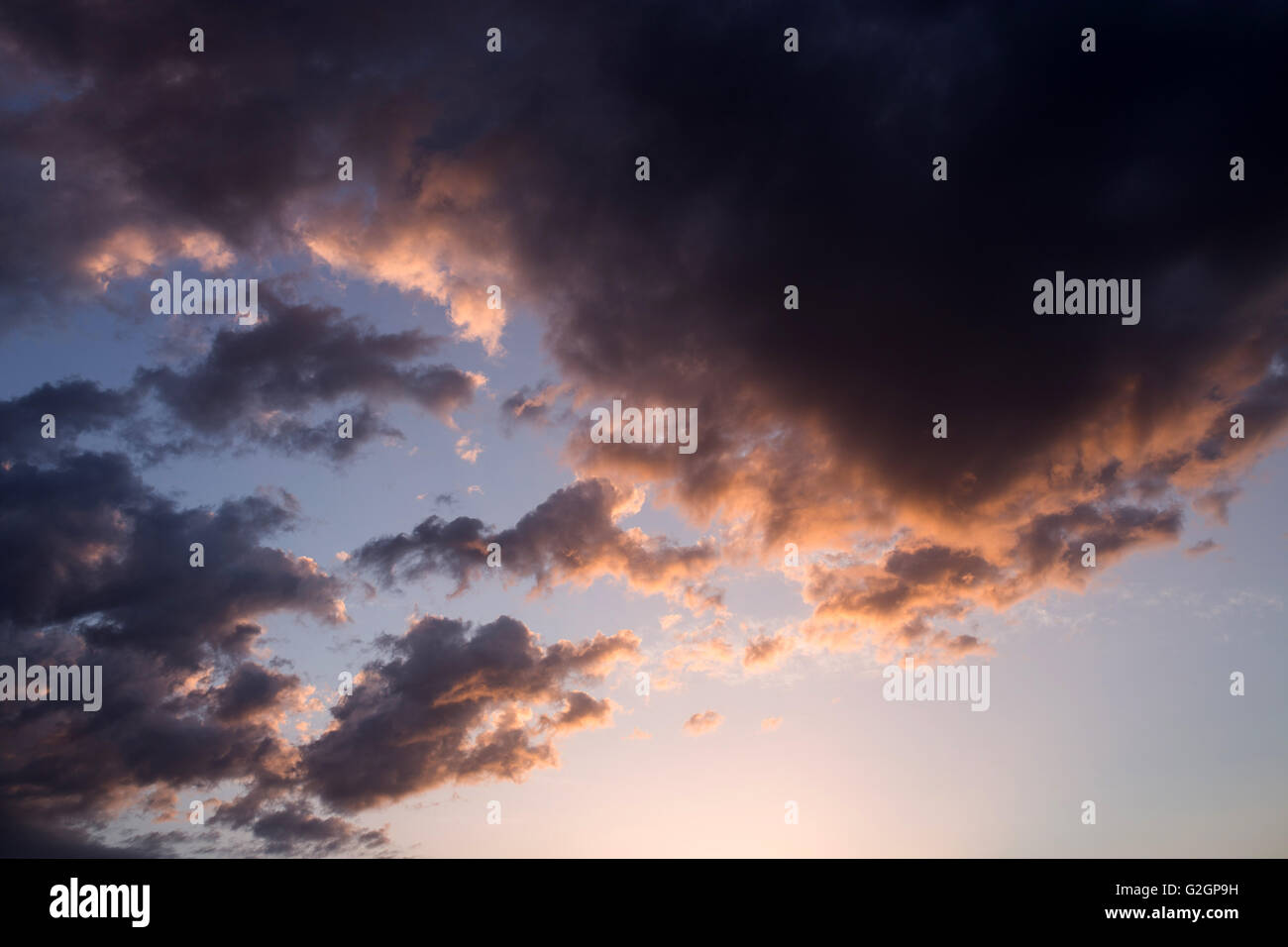 Colorful sunset sky Stock Photo - Alamy