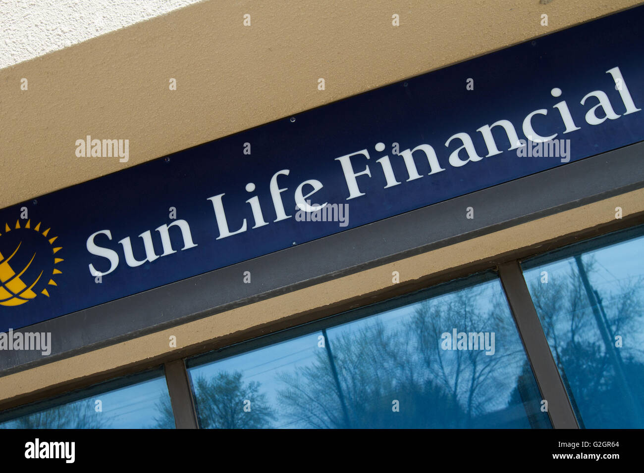 Sun Life Financial office in Kingston Ont., on May 12, 2016 Stock Photo ...